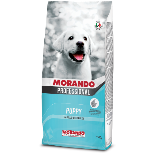 Morando puppy cibo crocchette croccantini per cani pollo 15Kg alta ...