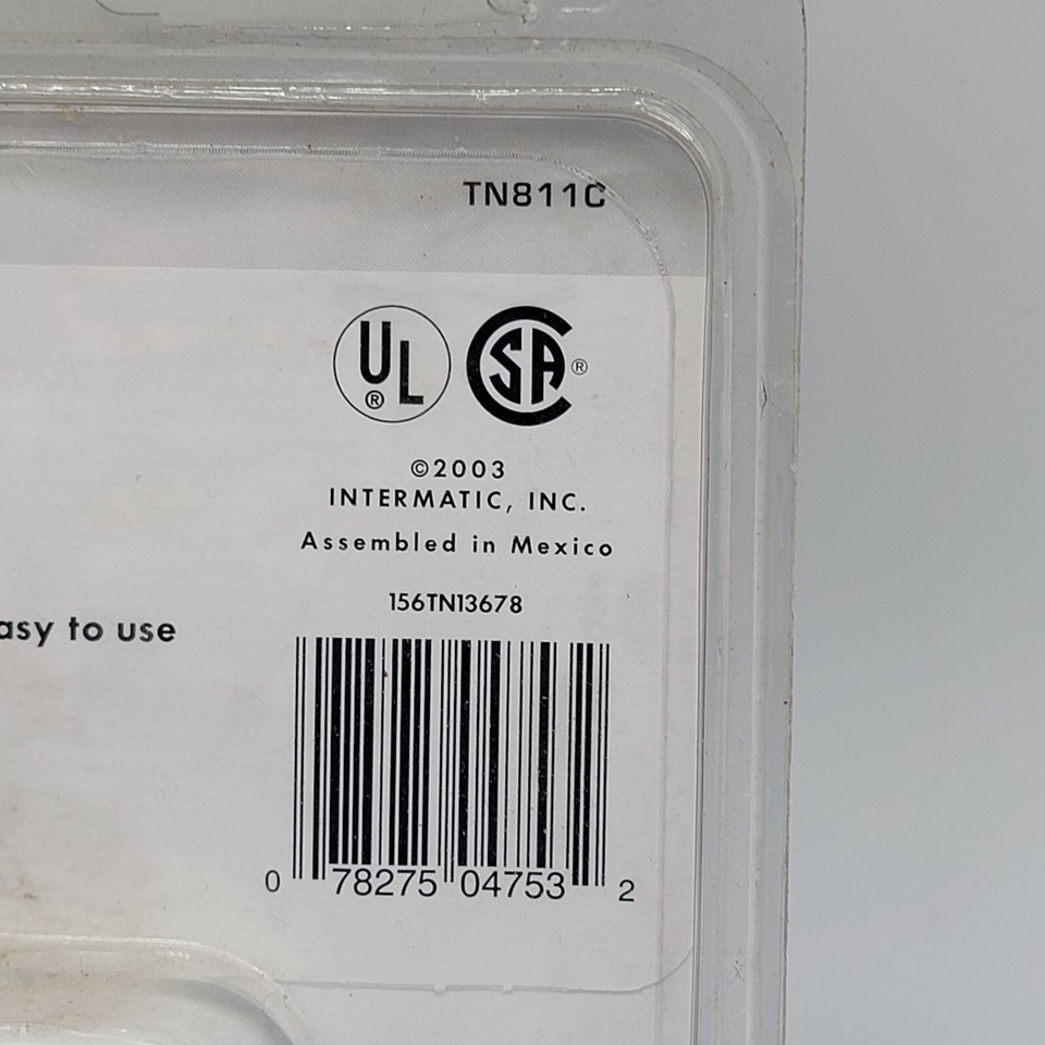 Intermatic TN811C 24 Hours Control Lamp And Appliance Programmable ...