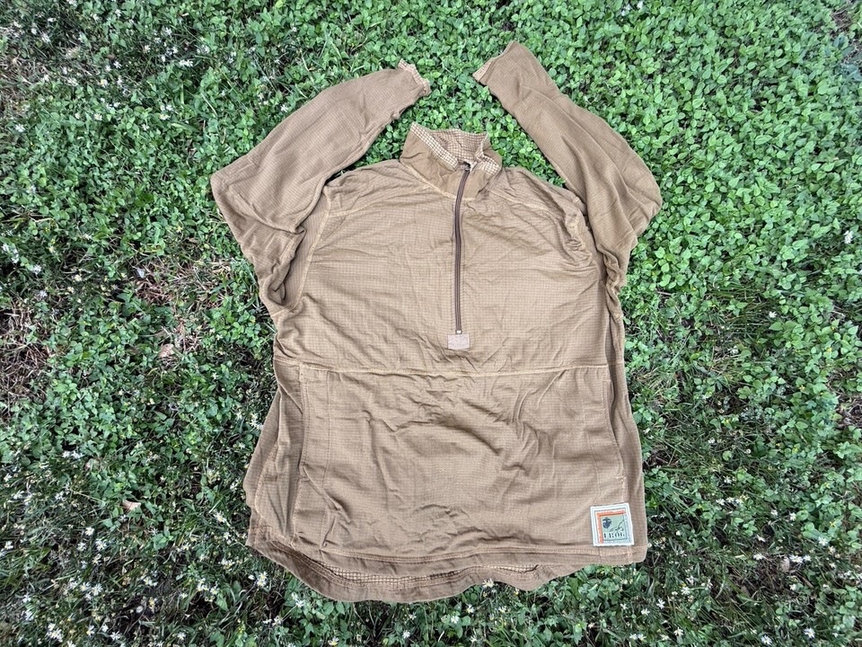 USMC Grid Fleece FROG Fire Resistant Size XL-R Coyote Polartec USGI ...