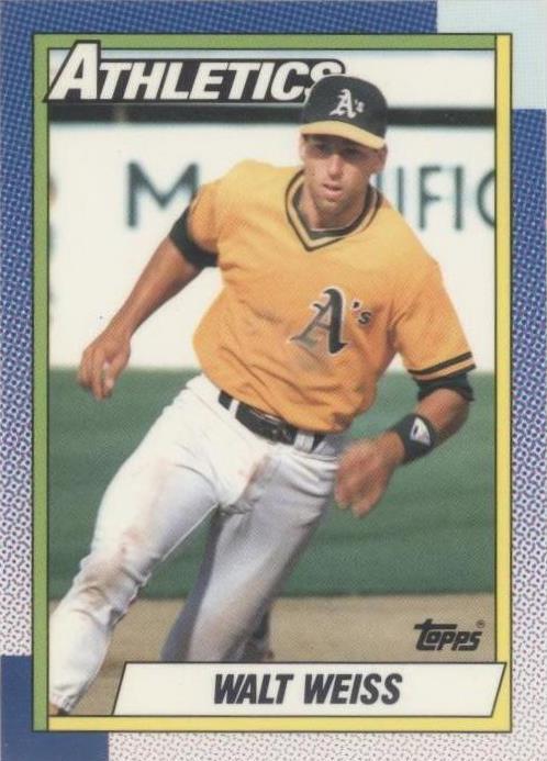 1990 Topps - Walt Weiss #165 Collector's Edition (Tiffany) for sale ...