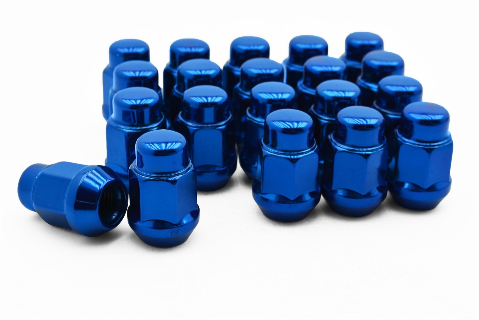 20pc Blue Bulge Acorn Lug Nuts M12x1.5 | eBay