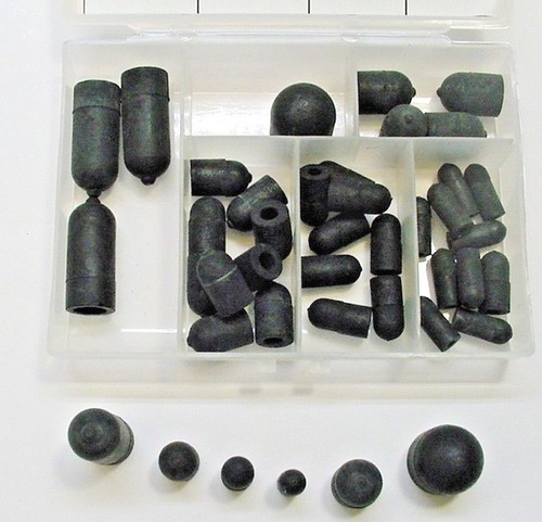 Ford 41 Vacuum Intake Manifold Caps Carburetor Throttle Body Rubber ...