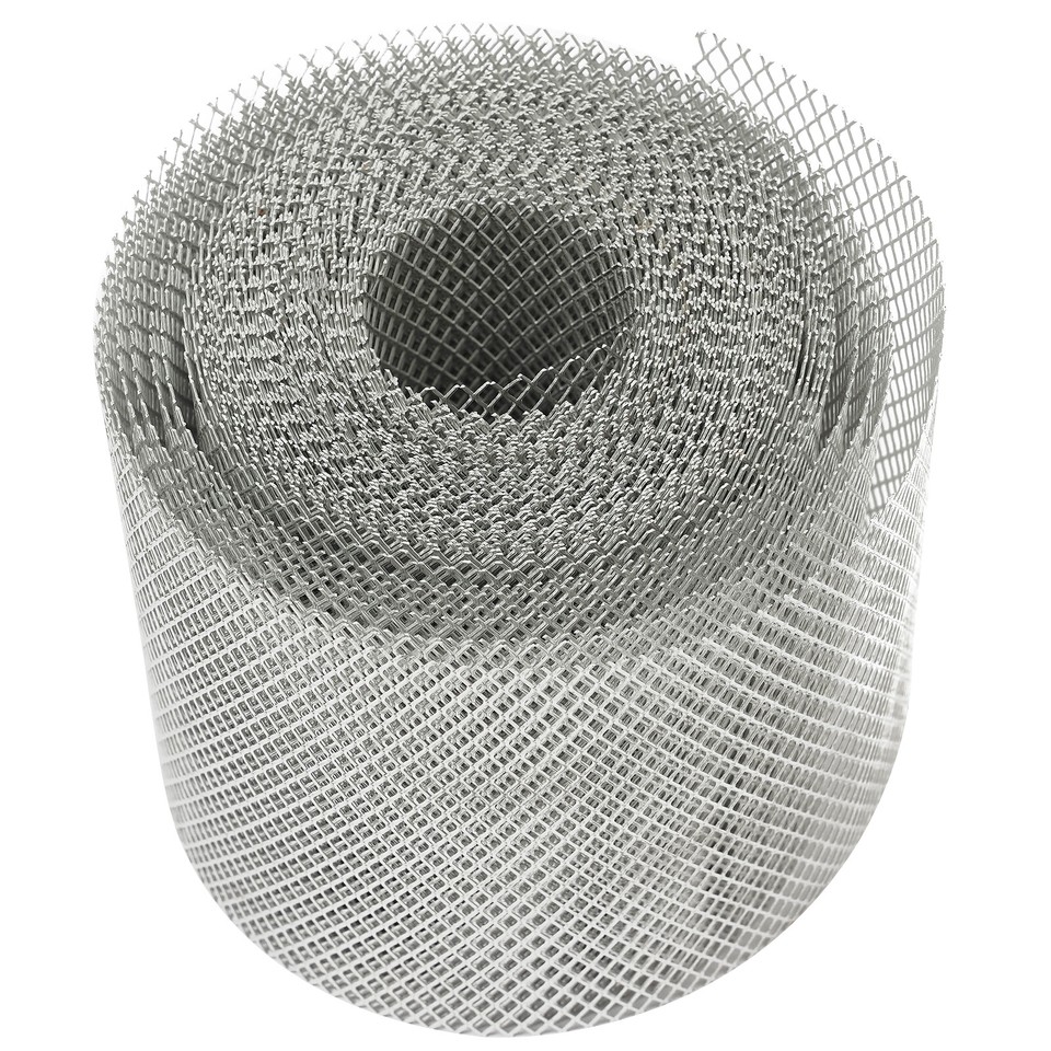 5Inch*50Ft Aluminum Gutter Guard Mesh with Gloves Filter Net Cover ...