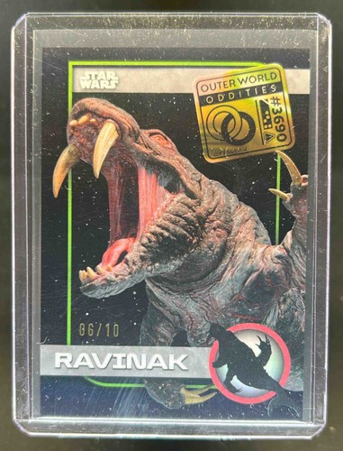 2025 Topps Chrome Star Wars Ravinak Outer World Oddities Black ...