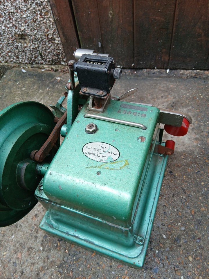 Antique Kimball "Midget" vintage stamp/printing machine Ealing London ...