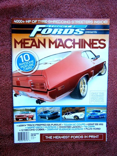 STREET FORDS MAGAZINE MEAN MACHINES 10 FEATURE CARS | eBay