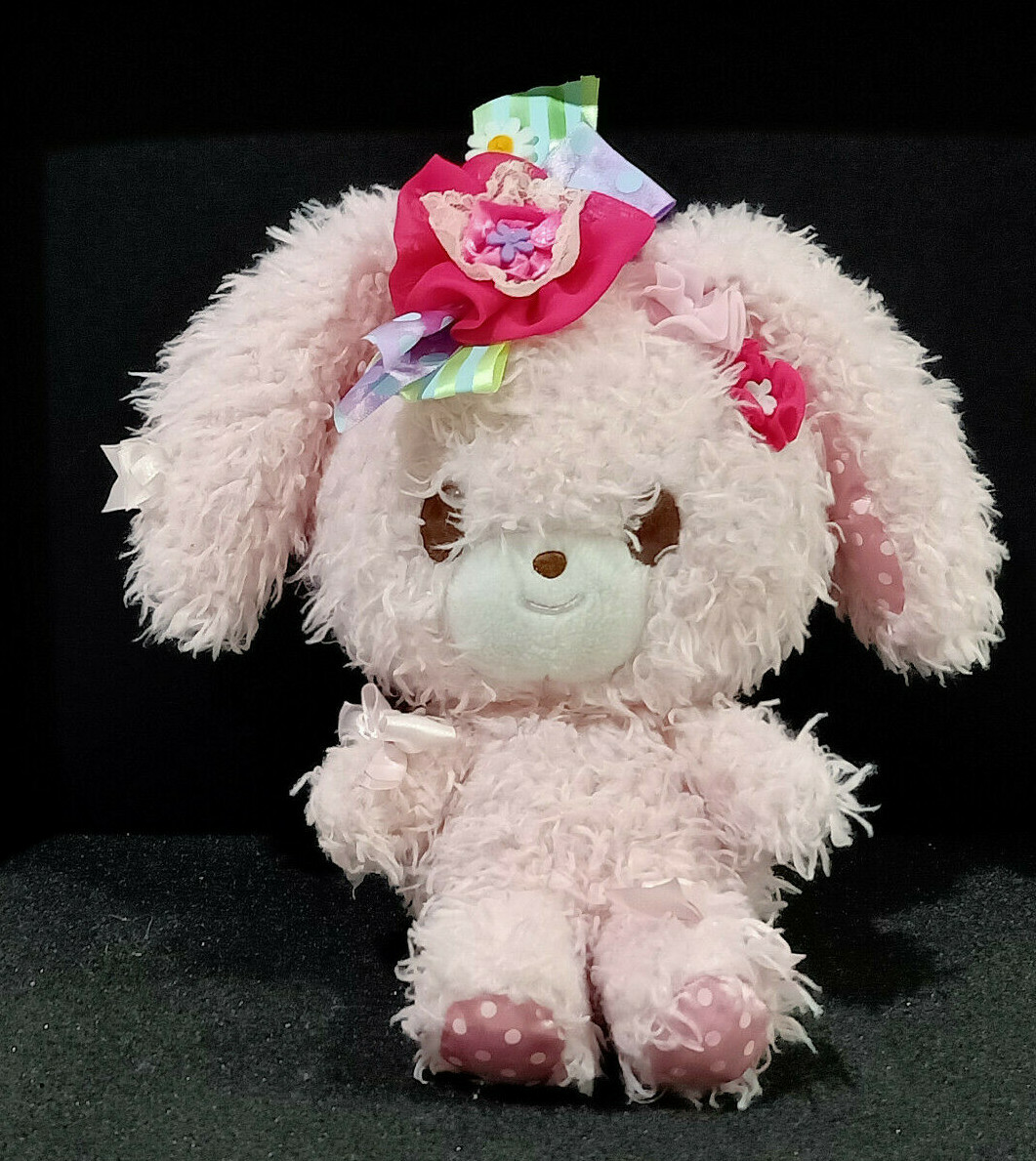 Sanrio Smiles Bonbonribbon 10.5" Pink Bow Plush Toy Doll 2013 Japan | eBay