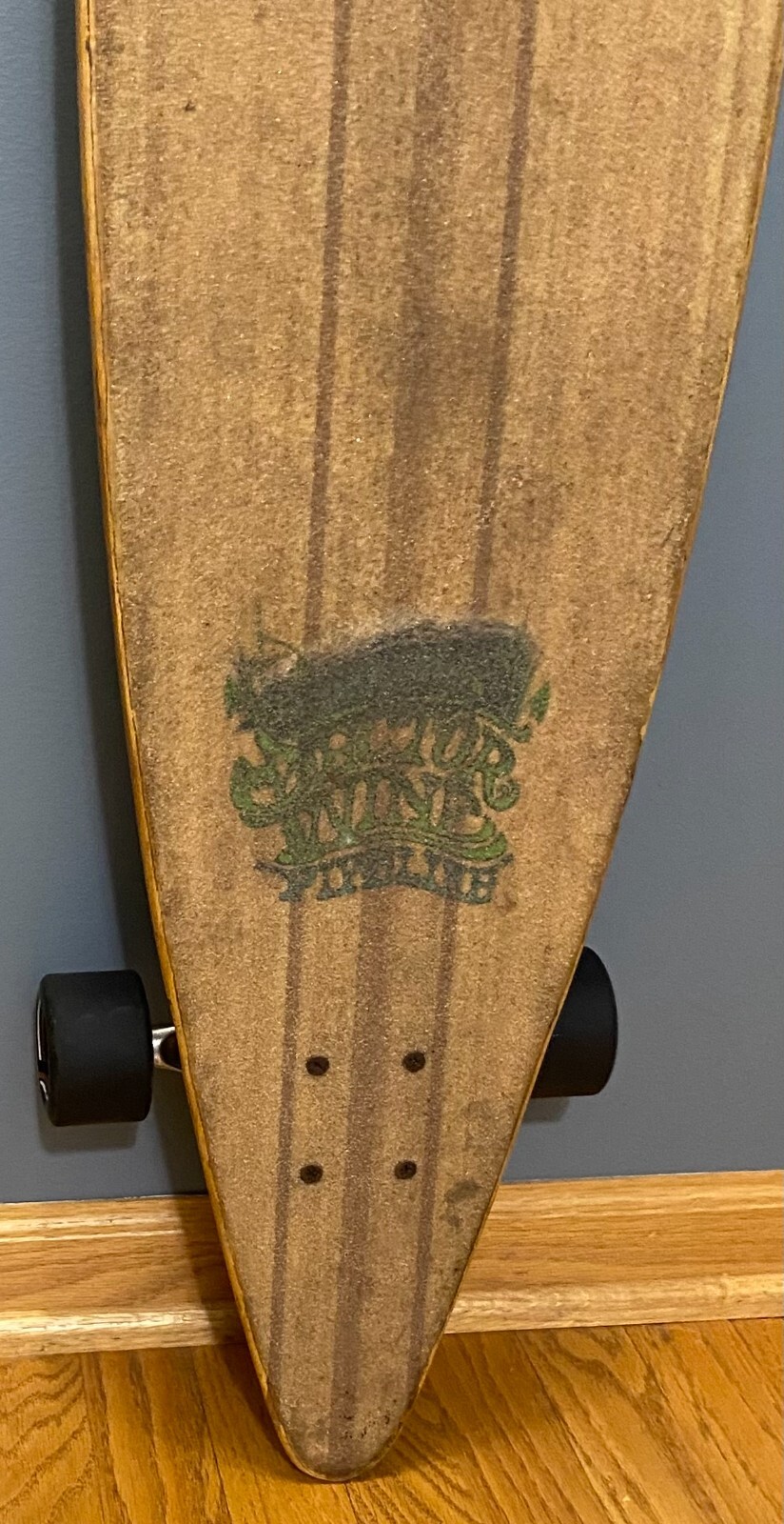 Sector 9 Pipeline Oahu North Shore Series Bamboo Pintail Longboard ...