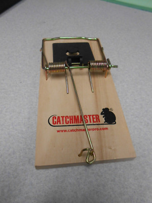 Catchmaster Rat Snap Traps with expanded trigger #610PE * ONE BOX 12 ...