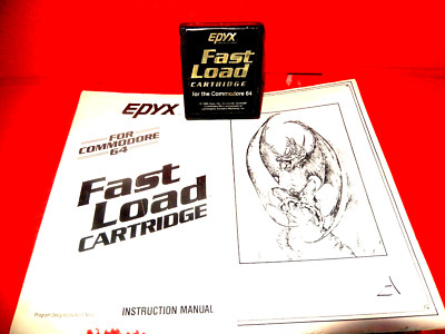 COMMODORE 64 C64 Vintage Cartridge - EPYX FAST LOAD CARTRIDGE Complete ...