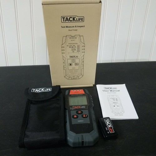 Tacklife DMS03 Black 4 in 1 Center Finding Upgraded Wall Scanner Stud ...