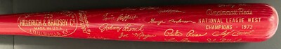 1973 Cincinnati Reds Louisville Slugger Team Issued Commemorative ...