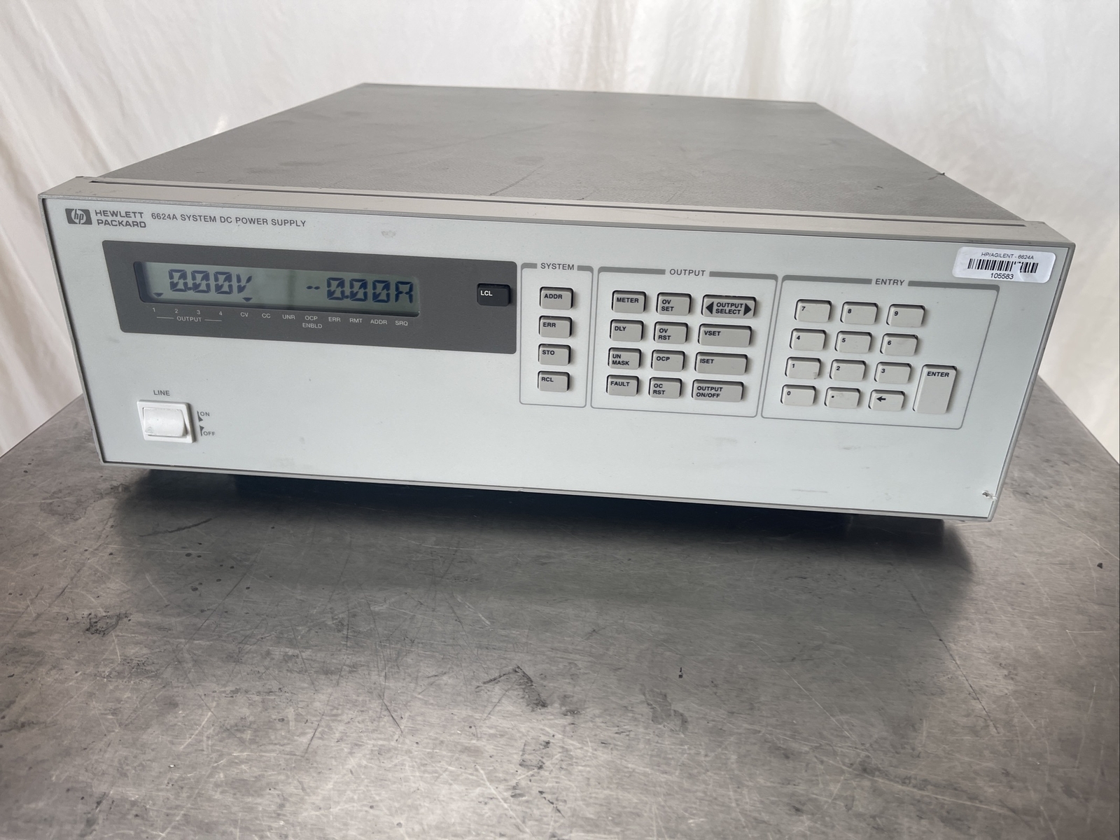 HP 6624A Quad System DC Power Supply | eBay