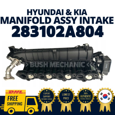 GENUINE OEM Hyundai Kia Manifold Assy Intake 283102A803 = 283102A804 ...