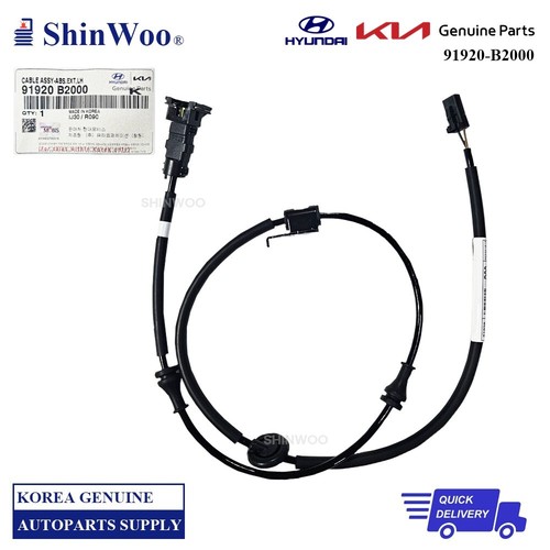GENUINE Hyundai Kia ABS Wheel Speed Sensor OEM For Soul 91920-B2000 | eBay