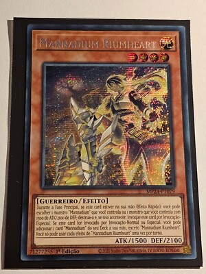 Mannadium Riumheart YUGIOH MP24 SECRET RARE PORTUGUESE 1st ED NM 35388 ...