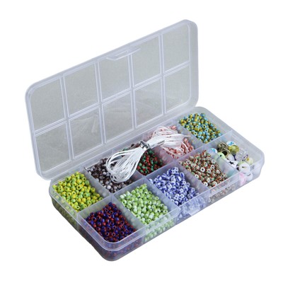 Perles de rocaille en verre pour la fabrication de bijoux, bracelet ...