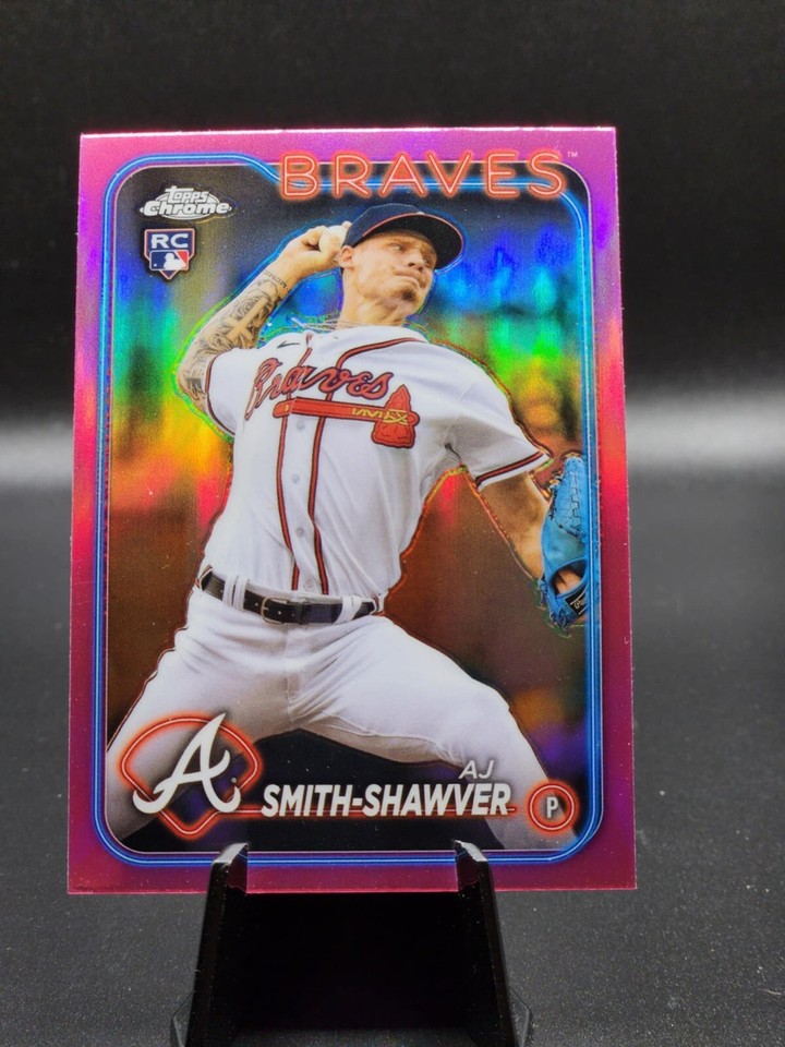 2024 Topps Chrome - Pink Refractors - You Pick - FREE SHIPPING | eBay