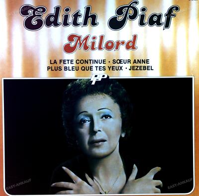 Edith Piaf - Milord LP (VG+/VG+) ' | eBay