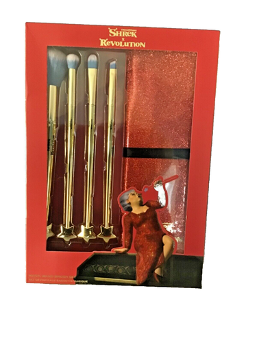 Make Up Revolution Shrek Fairy Godmother Magic Wand 4 Brush Set with ...