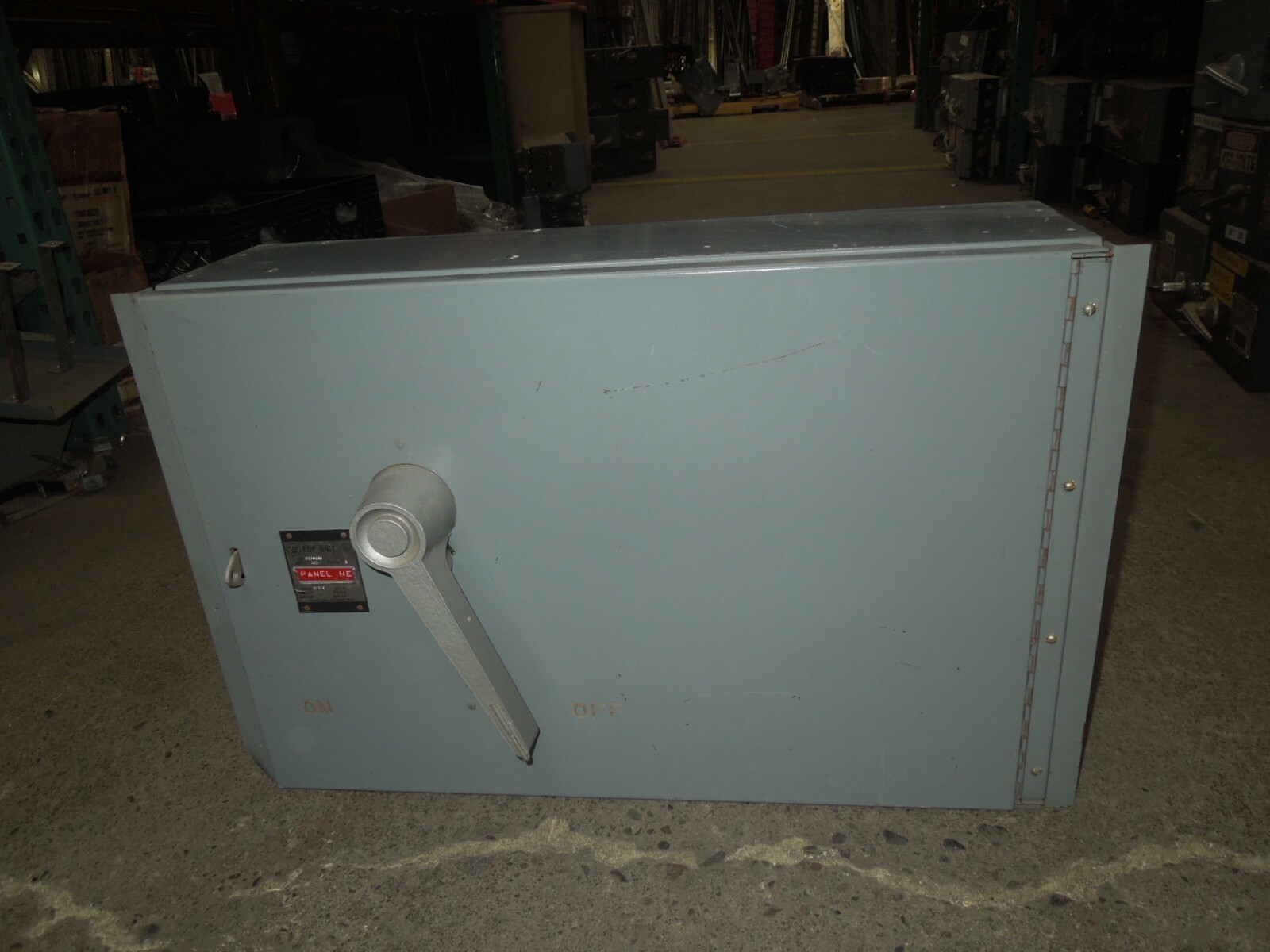 Westinghouse FDP Unit FDPS365 400A 3P 600V Single Fusible Panelboard ...