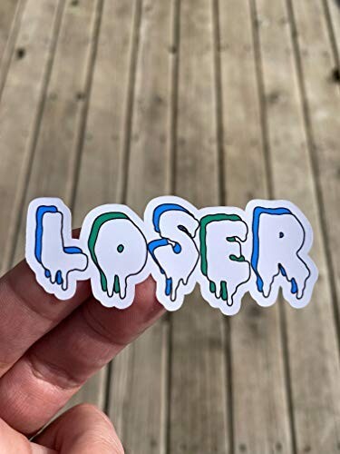 Loser Sticker Water Bottle Phone Sticker Laptop Sticker | eBay
