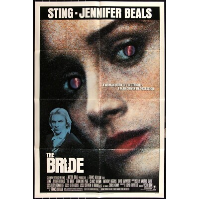 The Bride (1985) Original Movie Poster Folded 27x41 Sting Jennifer ...