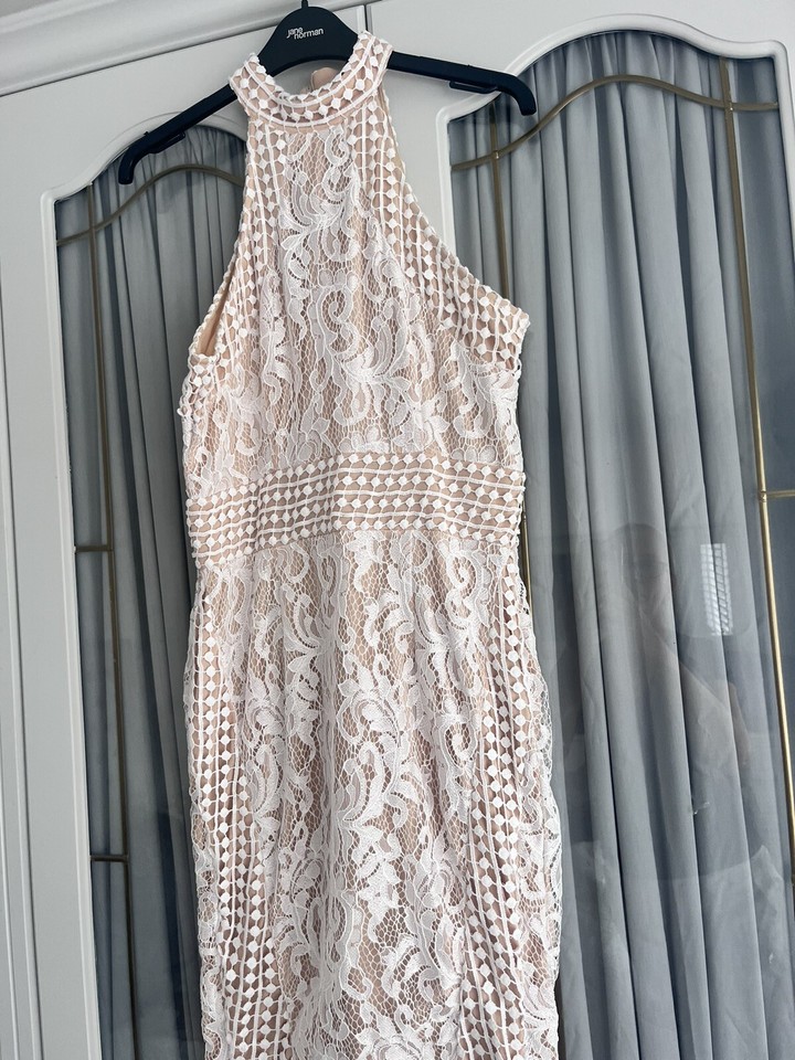 pretty little thing Lace Dress Size 10 | eBay