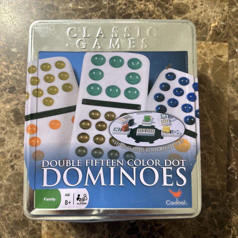 Cardinal Double 15 Individual Replacement dominoes 1x2x3/10"-See ...