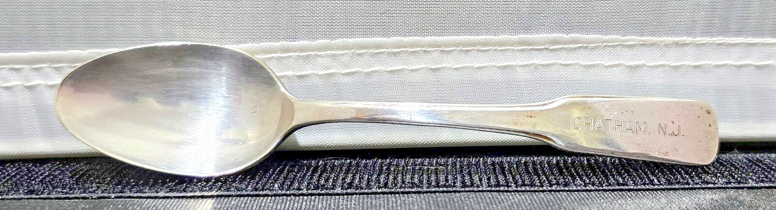 Vintage Chatham, NJ Silverplate Souvenir Spoon | eBay