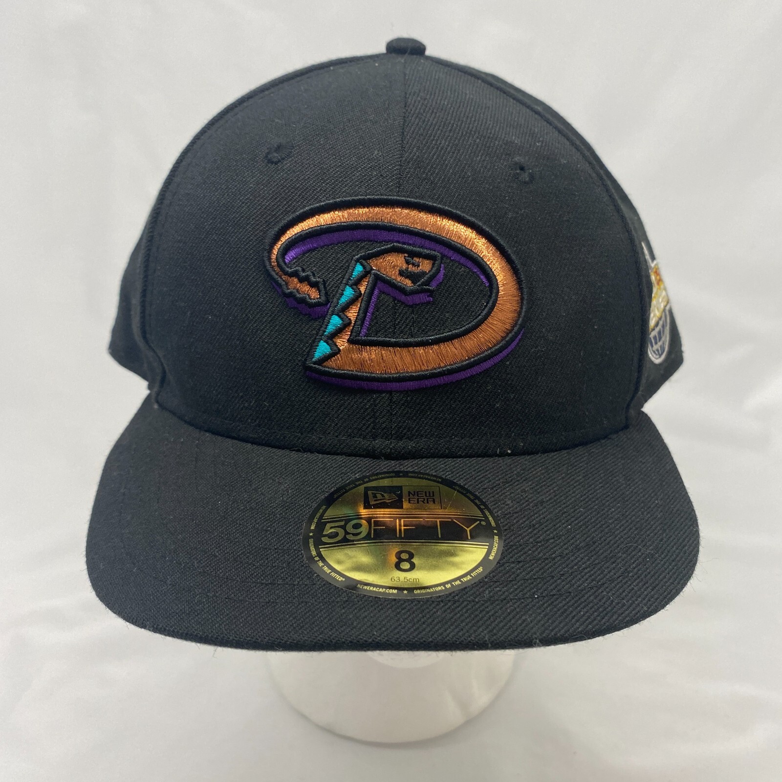 Hat Club New Era 59Fifty Arizona Diamondbacks 2001 World Series Patch ...