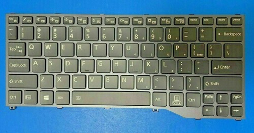 Fujitsu Lifebook U727 U728 U729 Keyboard US English Backlit | eBay