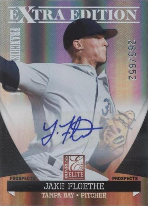 2011 Donruss Elite Extra Edition - Franchise Futures Signatures Jake ...