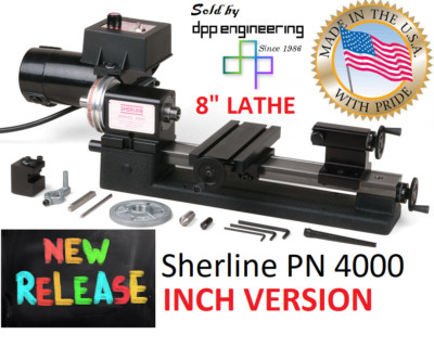SHERLINE 4000 3.5" X 8" LATHE (INCH) (For METRIC SEE PN 4100) | eBay