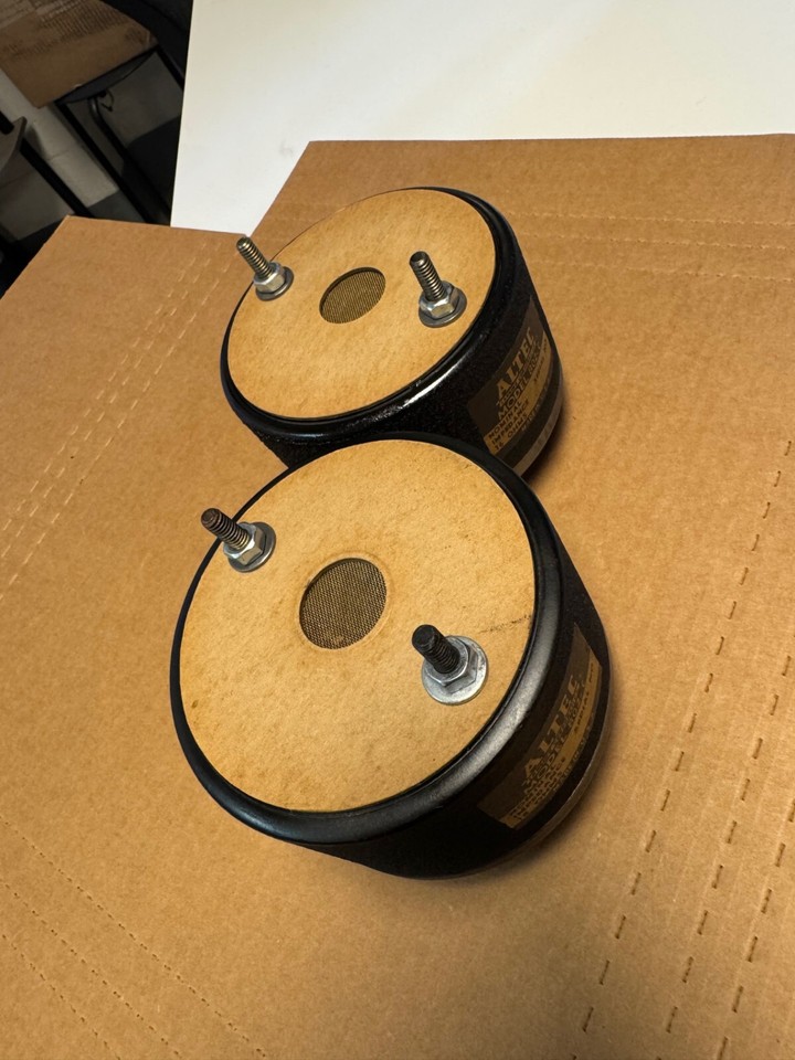 CLEAN !! ALTEC 802C First model wrinkle paint black pair | eBay