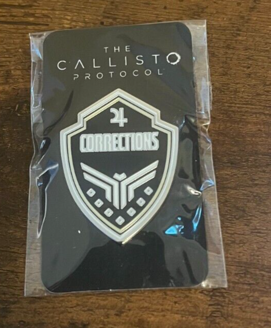 The Callisto Protocol - Corrections Pin Badge - Gamestop Exclusive | eBay