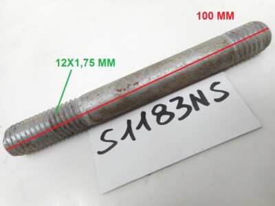 12x100MM Steel Threaded Prison Step 1.75 IN 3Pcs Pack | eBay