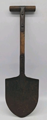 Antique 22" WW1 US Army Entrenching Tool T Handle Trench Shovel | eBay