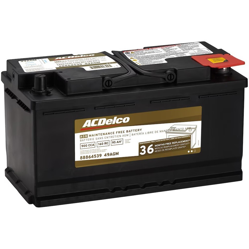 New ACDelco 49AGM Car Battery Part Number 88864539 707773903995| eBay