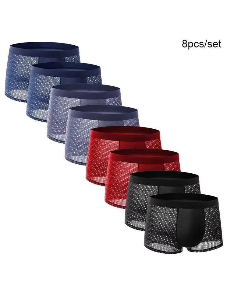 8pcs Boxhero Mens Underwear Box Hero Boxer Briefs Shorts, Built-in & 3d ...