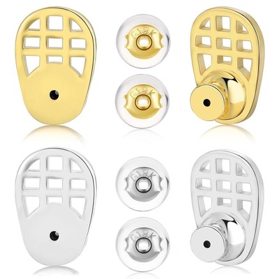 Earring Grid Supporters for Ear Lobes Heavy Earrings Anti Sag with ...