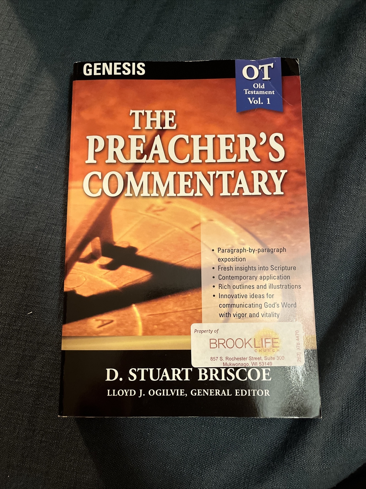 The Preacher's Commentary Vol.1 - Genesis by Briscoe, Stuart ...