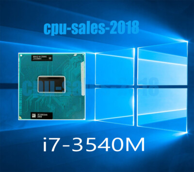 Intel Core i7-3540M 3.0GHz 4M 5GT/s Dual Core Socket G2 CPU Processor ...