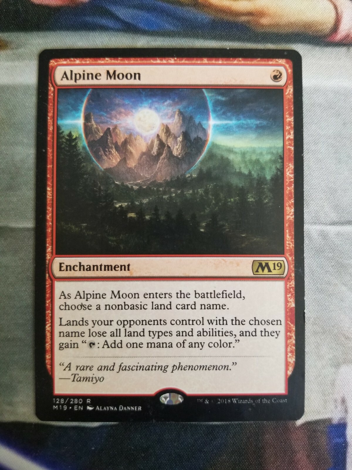 Alpine Moon ** 50% Off $30+ ** Magic The Gathering MTG Card - M19 | eBay