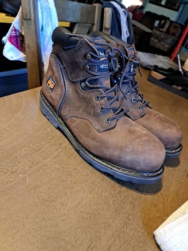 Timberland PRO 24/7 33034 Pit Boss Steel Toe Men's Work Boots Size 13W ...