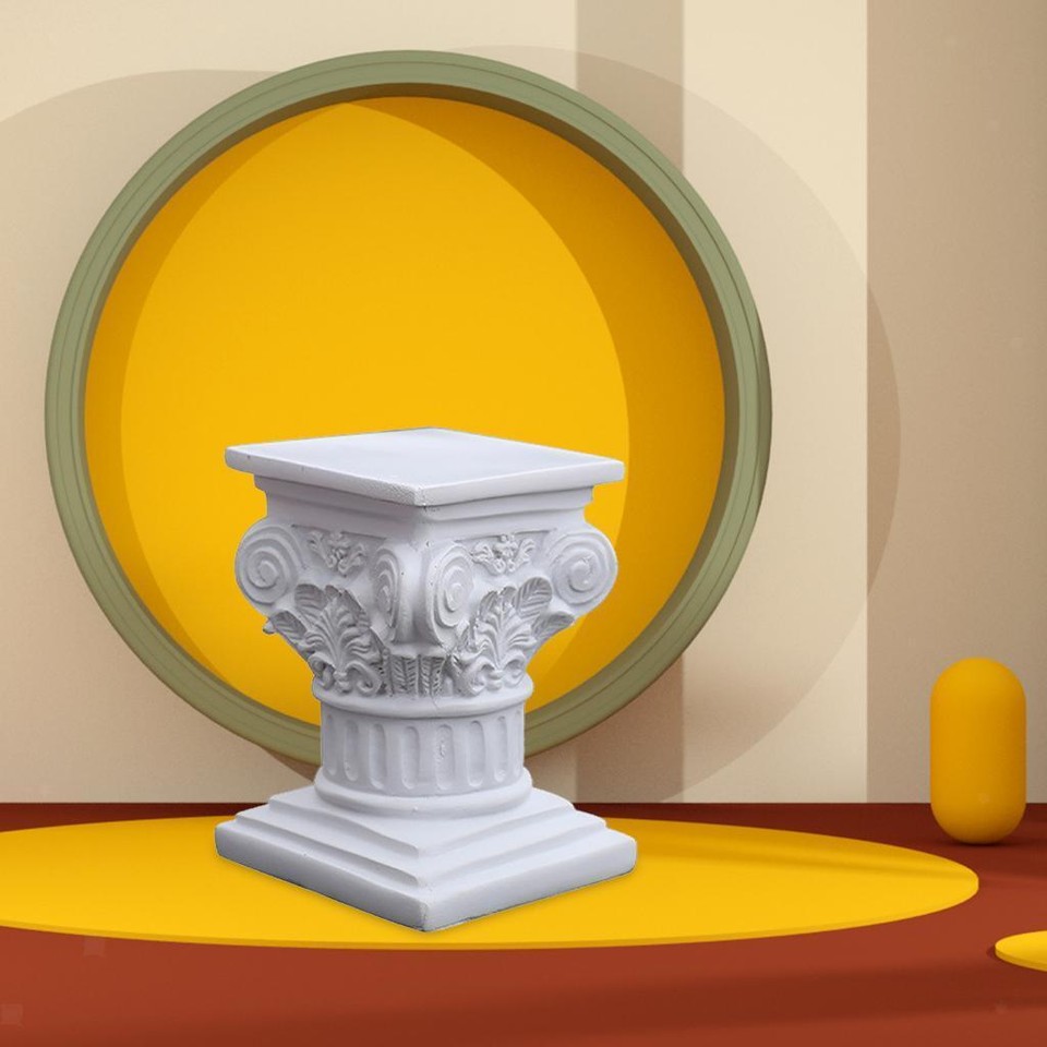 Roman Pillar Greek Column Statue Pedestal Stand Scenery Decoration ...