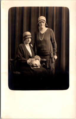 Vintage Postcard RDM Studio Chicago Flappers Roaring Twenties A5 | eBay