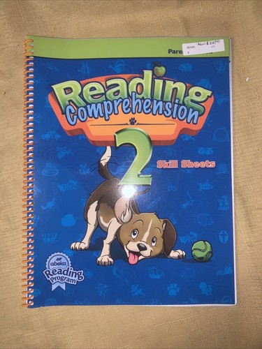 A Beka Reading Comprehension 2 Skill Sheets Parent Edition - Second ...