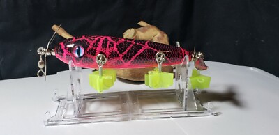 4.5 inch Custom Handmade wooded Prop topwater lure(Pinky ) | eBay