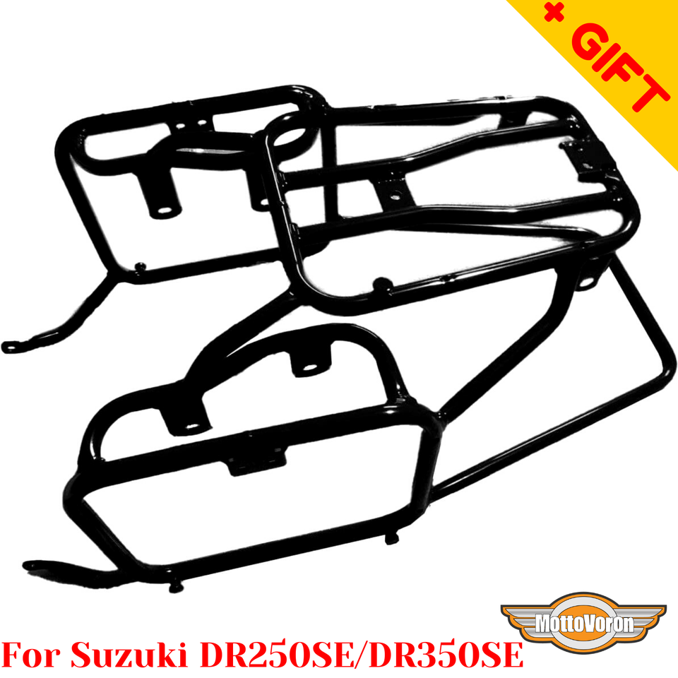 For Suzuki DR 350 SE Luggage rack system DR 250 SE Pannier rack Monokey ...